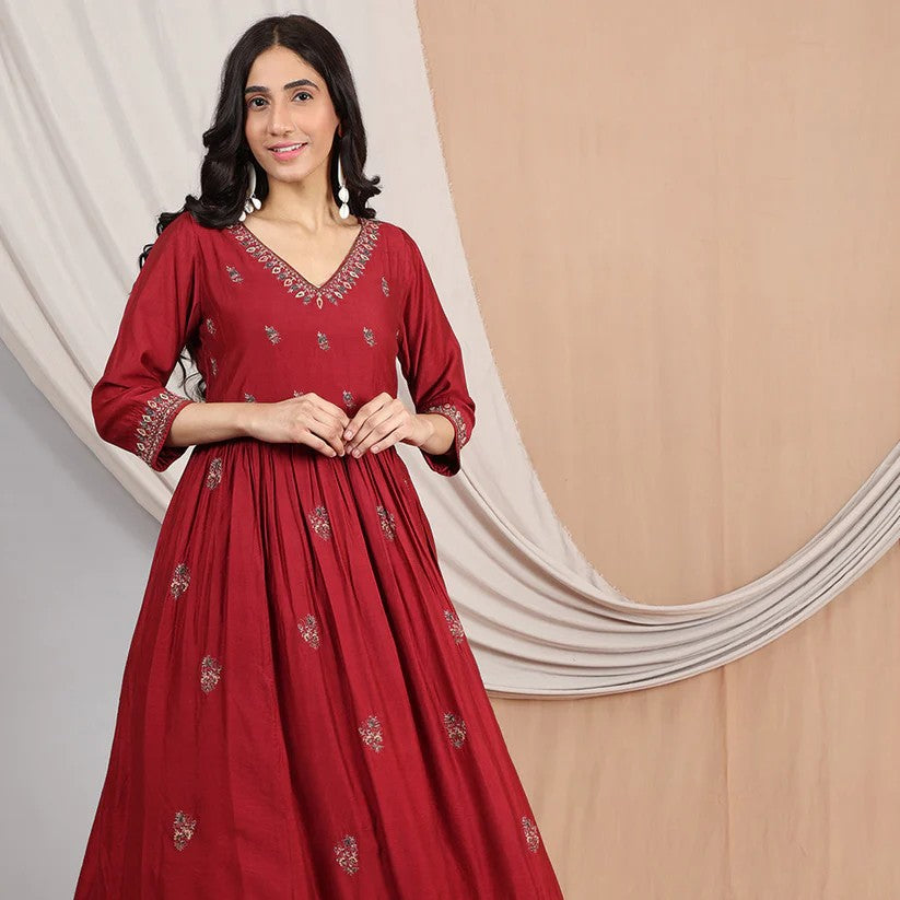 Dharya Women's Chanderi Collection: Timeless Grace and Elegance